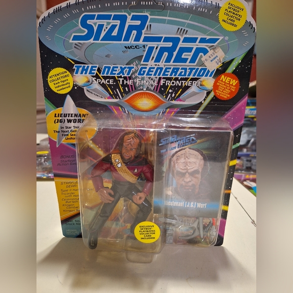 Toys | Playmates Toys Star Trek Next Generation Action Figure With ...